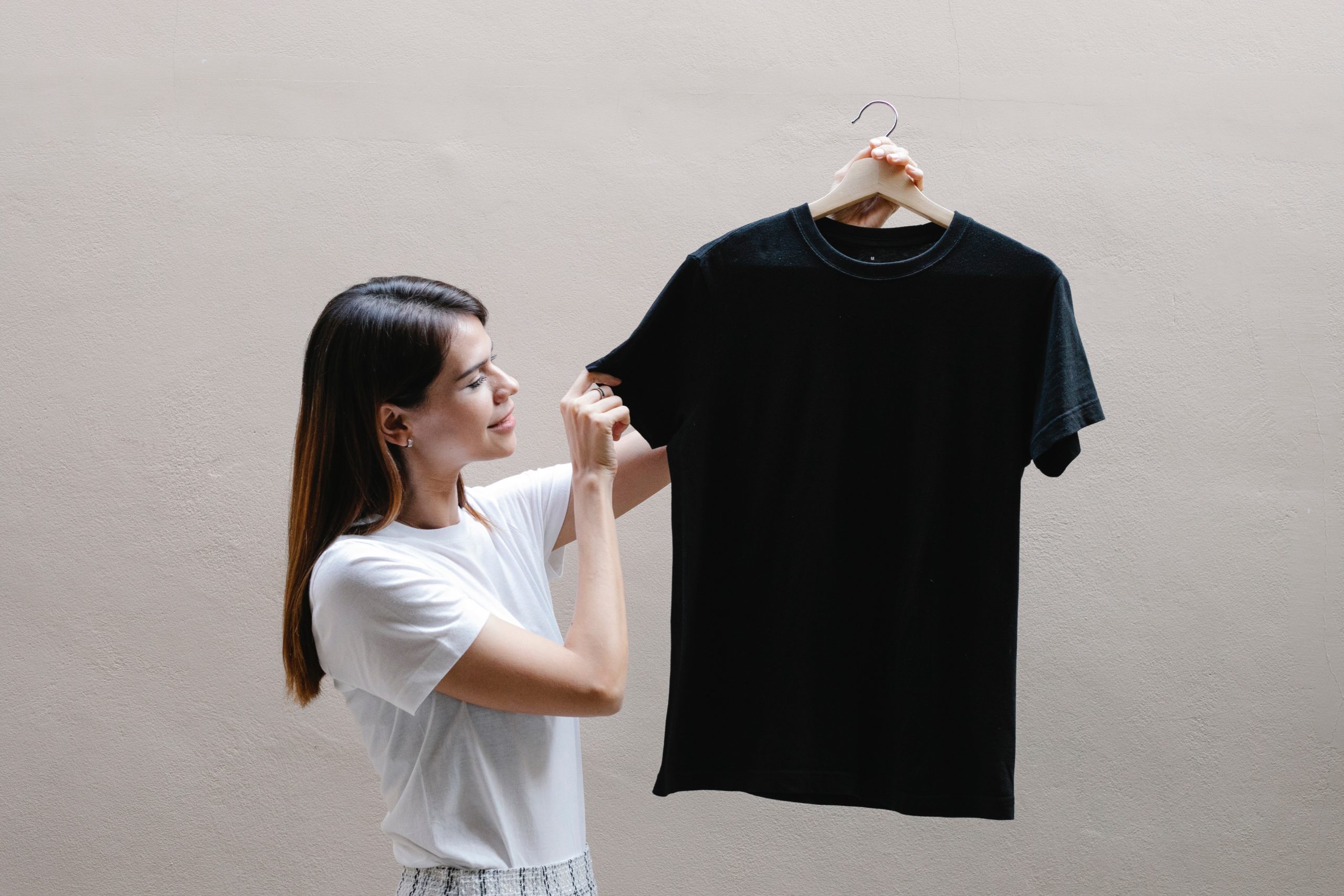 Camiseta algodão preta - Romanick